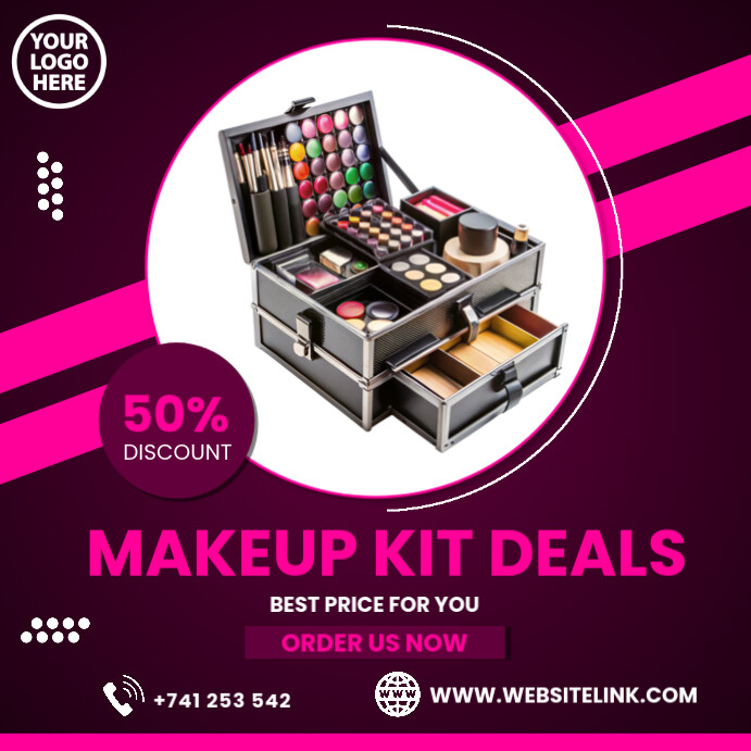 Copy of Makeup Box Sale | PosterMyWall