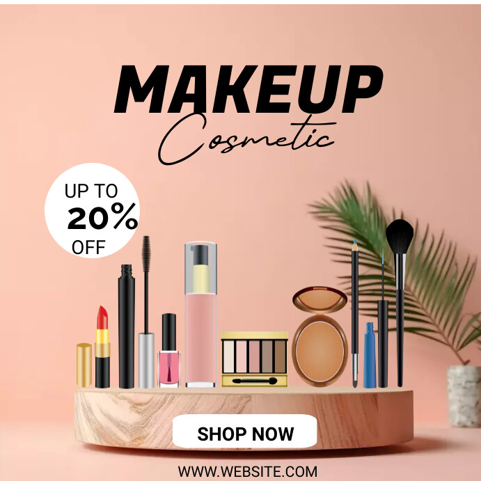 Makeup cosmetics Template | PosterMyWall
