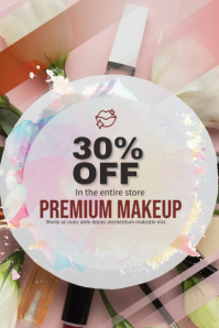 COSMETICS SALE POSTER Template | PosterMyWall