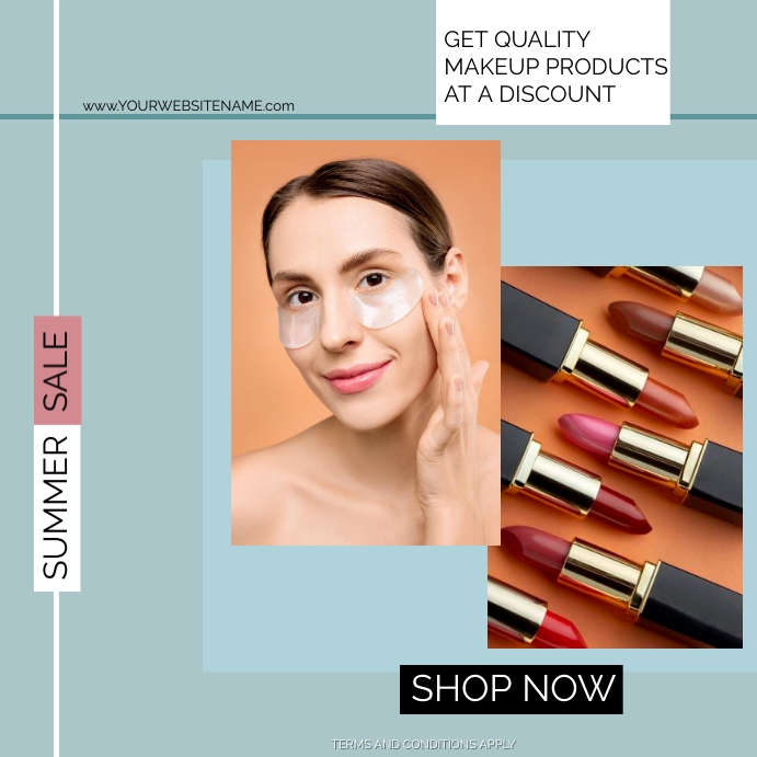 makeup discount sale Template | PosterMyWall