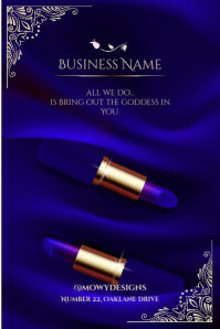 Makeup Artist Ad Template | PosterMyWall