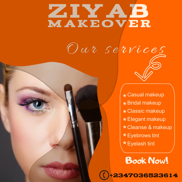 Makeup service template | PosterMyWall