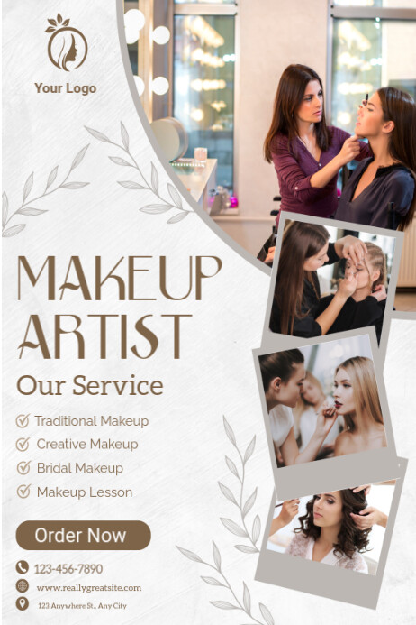Makeup Studio Template | PosterMyWall