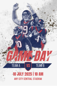 Flag football Template | PosterMyWall