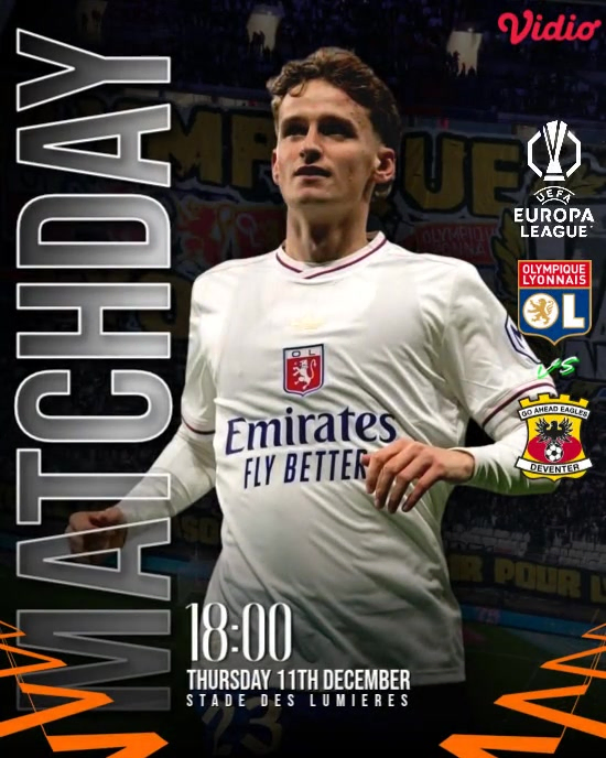 Maksimalis Lyon Vs Go Ahead Eagles | Uefa Europa League 2025 European ...