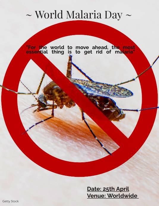 Malaria Day Template | PosterMyWall