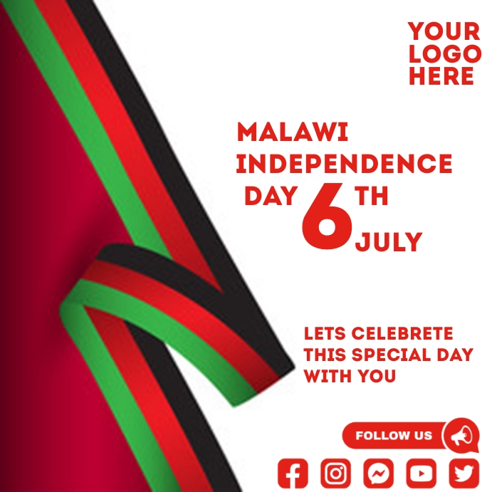 Copy of Malawi independence day | PosterMyWall