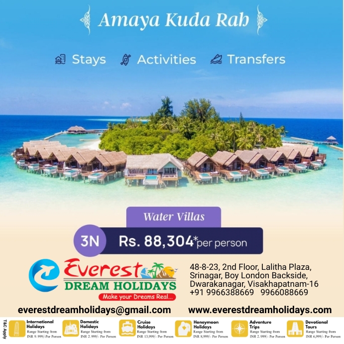 Maldives Template | PosterMyWall