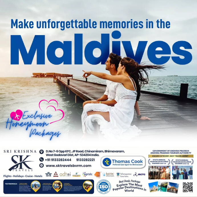 Copy of maldives | PosterMyWall
