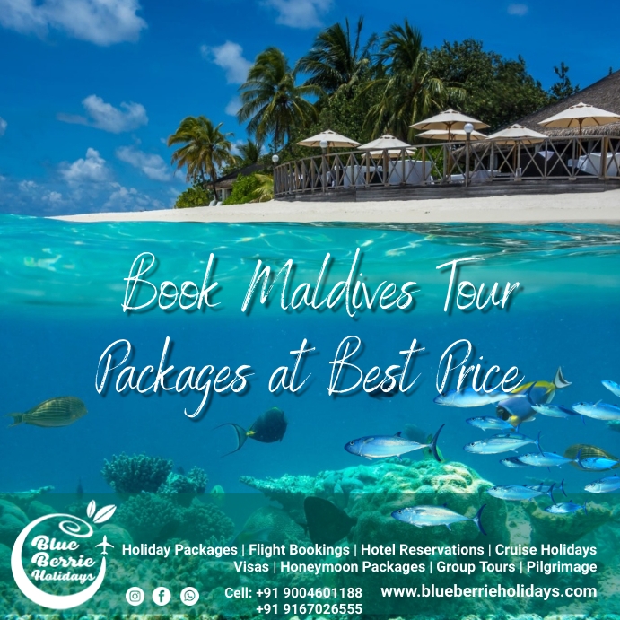 Maldives Tours Template | PosterMyWall