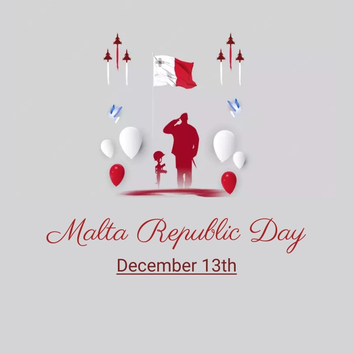 malta republic day Template | PosterMyWall