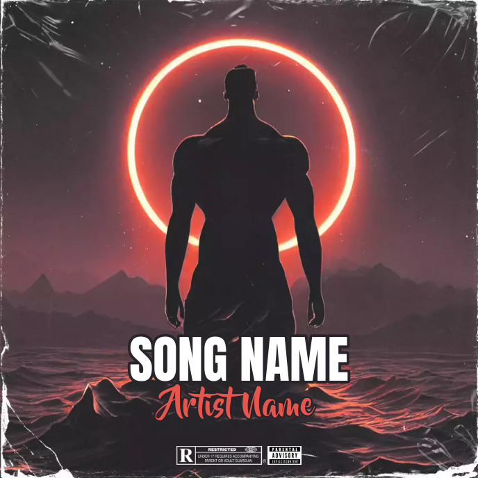 man Album Cover music art trap mixtape rap | PosterMyWall