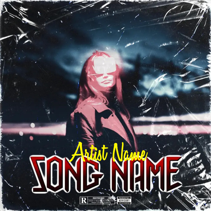 man Album Cover music art trap mixtape rap | PosterMyWall