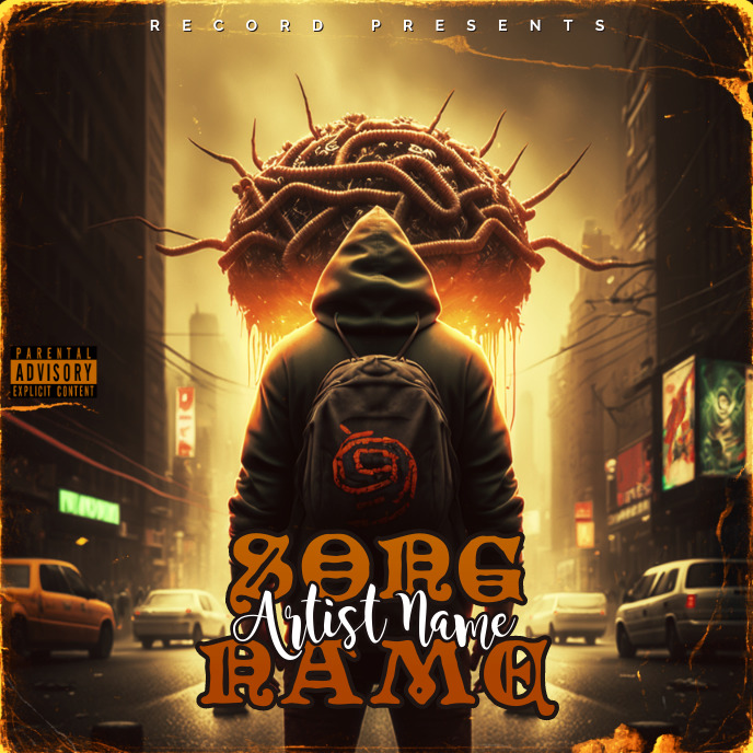Man Album Cover music art trap mixtape rap | PosterMyWall