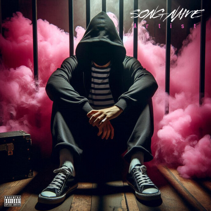 Copy of Man mixtape album cover Alone | PosterMyWall