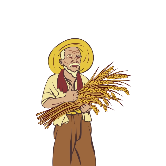 Man with crops design flyer Template | PosterMyWall