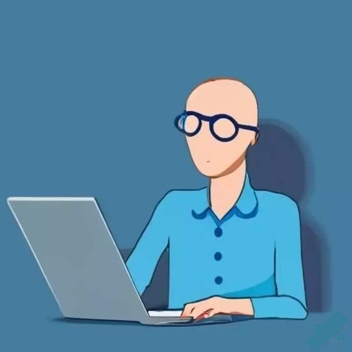 Man with laptop Template | PosterMyWall