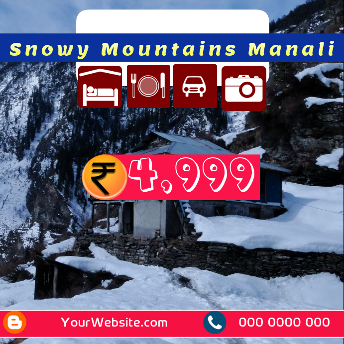 manali Template | PosterMyWall