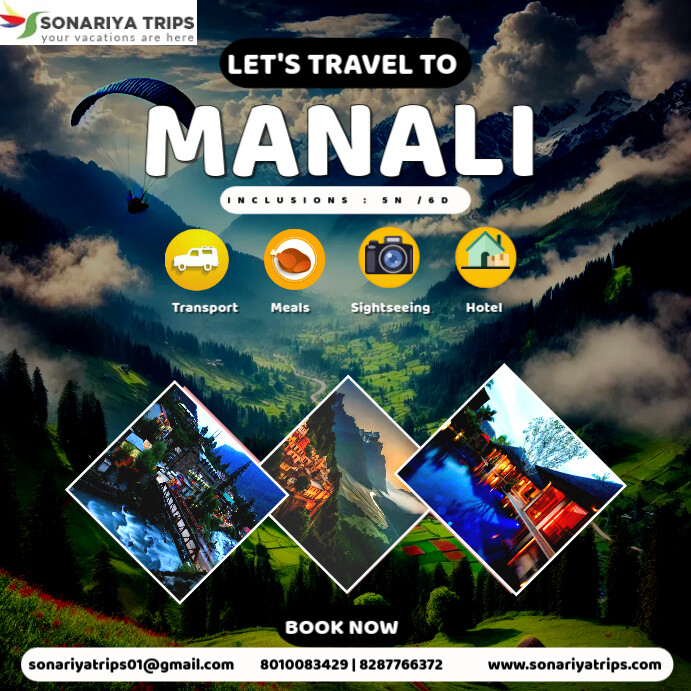 Copy of Manali Tour Package | PosterMyWall