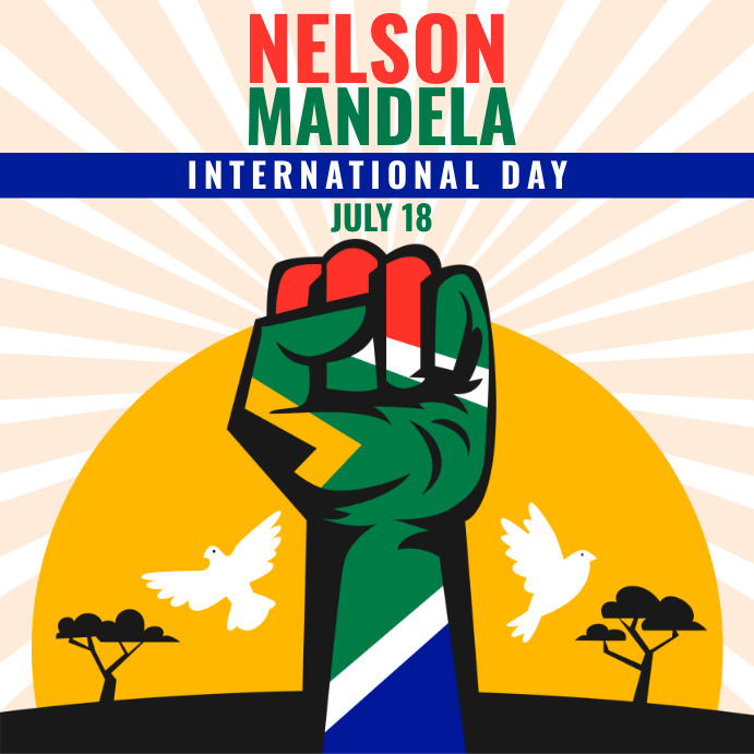 MANDELA DAY Template | PosterMyWall