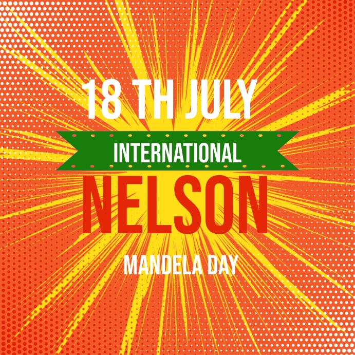 MANDELA DAY Template | PosterMyWall
