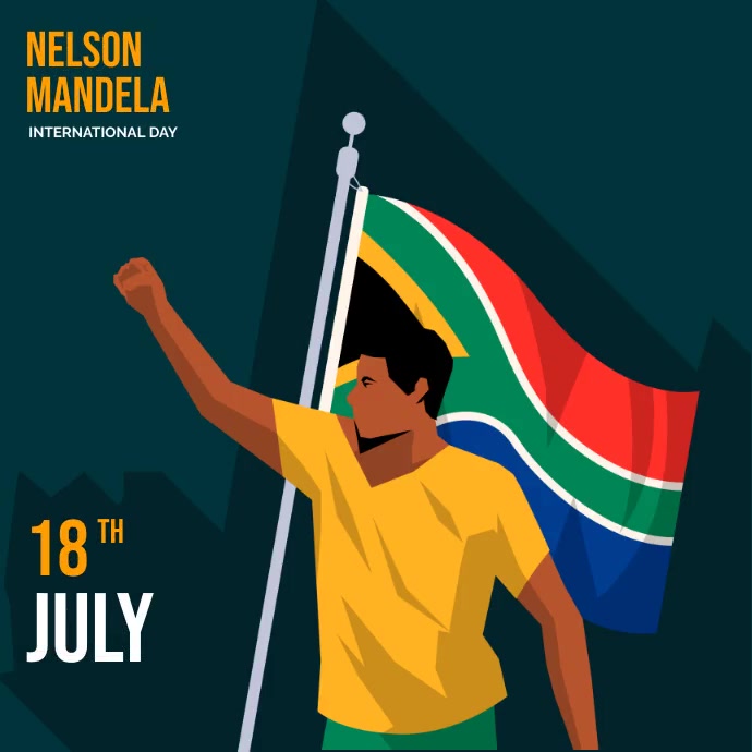 mandela day Template | PosterMyWall