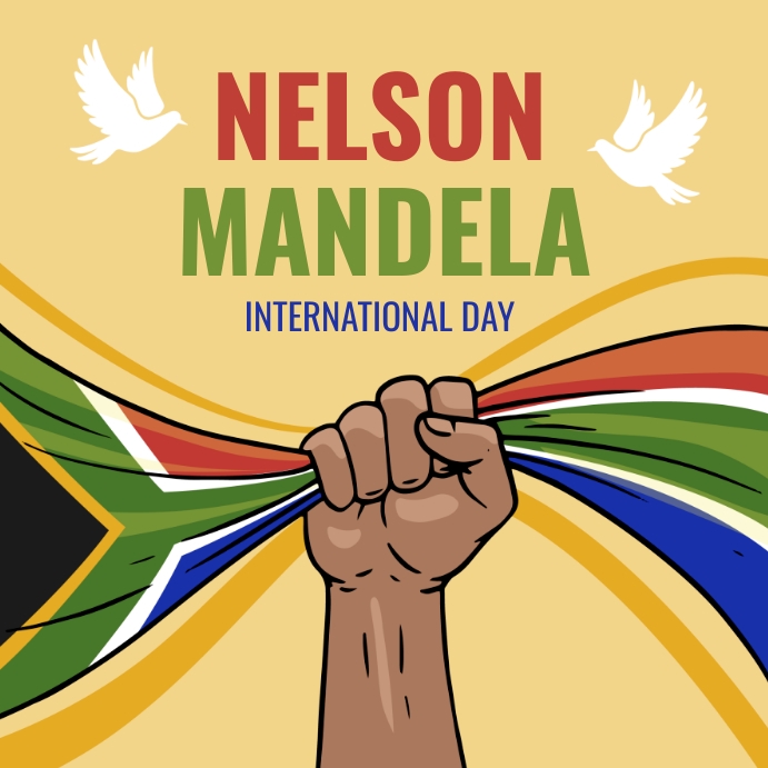 MANDELA DAY Template | PosterMyWall