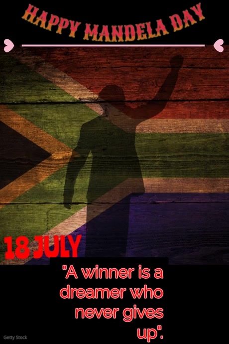 Mandela day poster template | PosterMyWall