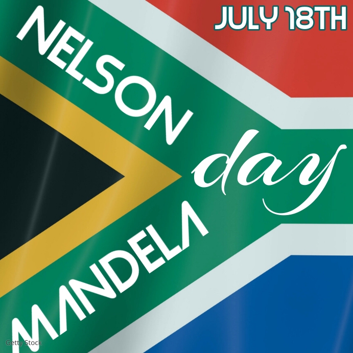 Mandela Day Social Media Ad Template | PosterMyWall