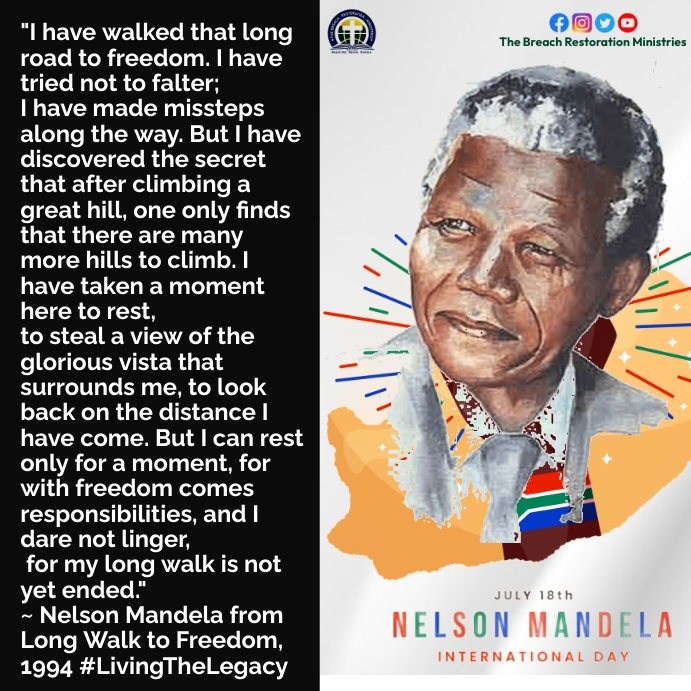 mandela international day Template | PosterMyWall