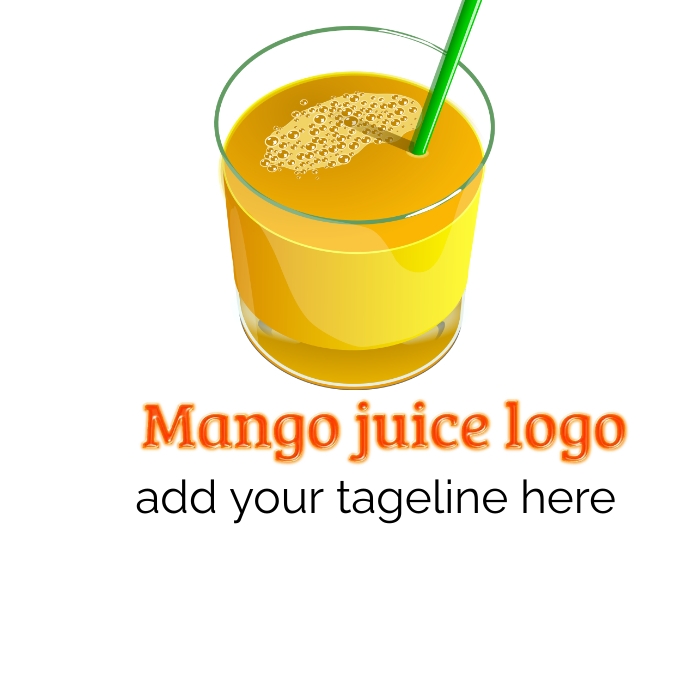 Mango juice logo Template | PosterMyWall