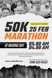 Run Marathon Poster Template | PosterMyWall