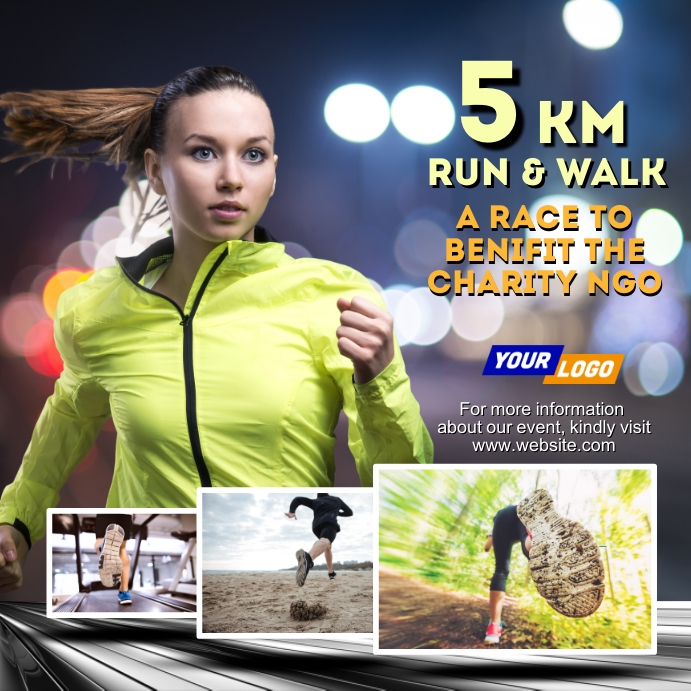 Copy of Marathon flyer design | PosterMyWall