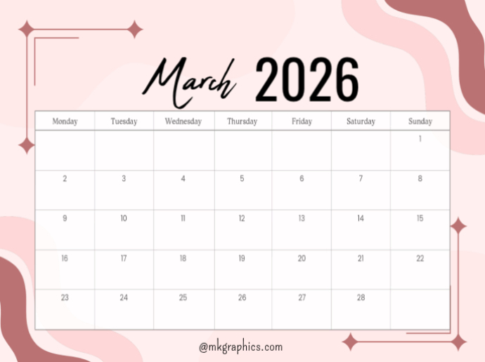 March Template | PosterMyWall