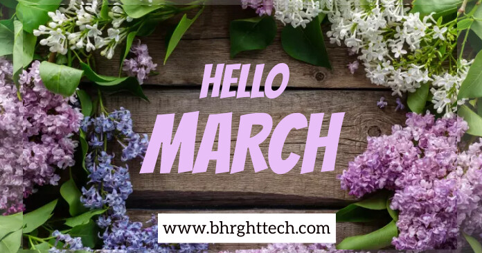 Plantilla de March greeting design | PosterMyWall