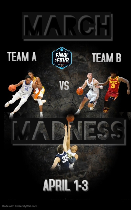 Copy of March madness 2022: Final Four | PosterMyWall