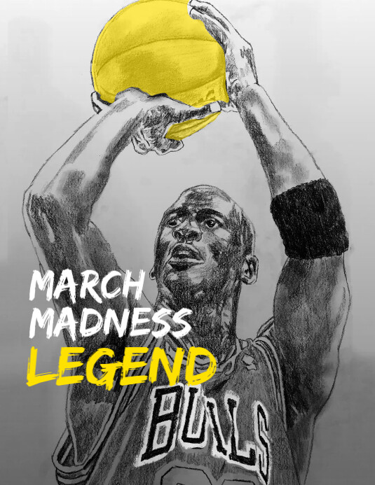 March Madness Basketball Premium Template | PosterMyWall