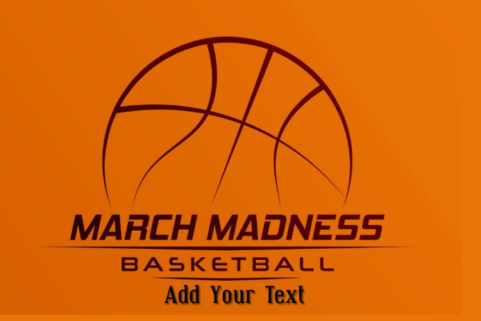 March Madness Basketball templates design | PosterMyWall