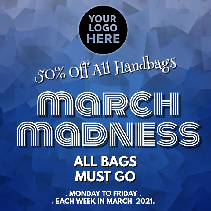 March Madness Template | PosterMyWall