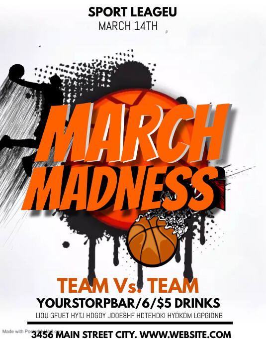 march madness Template | PosterMyWall