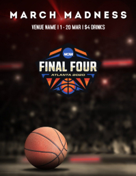 March Madness Basketball Template | PosterMyWall