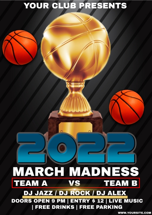 Copy of MARCH MADNESS | PosterMyWall