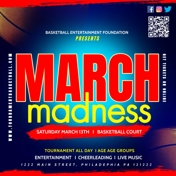 Copy of March Madness | PosterMyWall