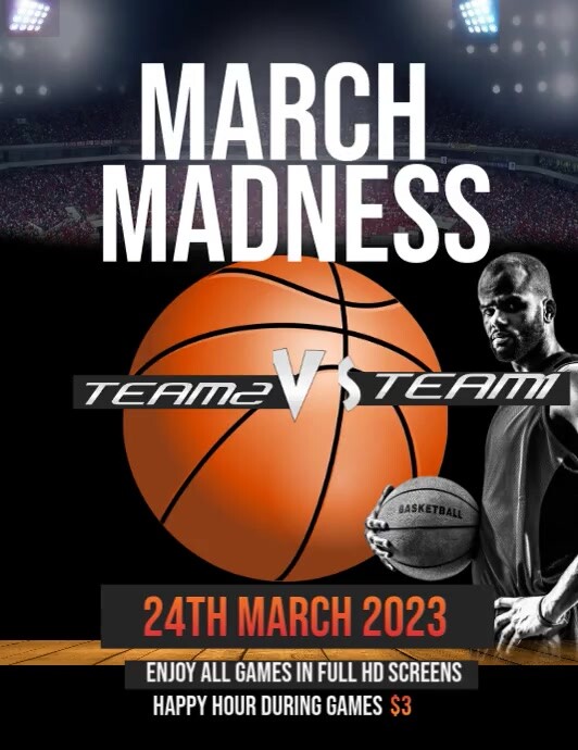 Copy of March Madness | PosterMyWall