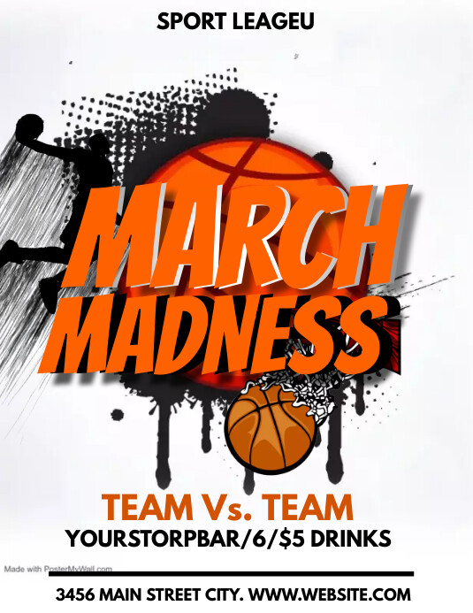 march madness Template | PosterMyWall