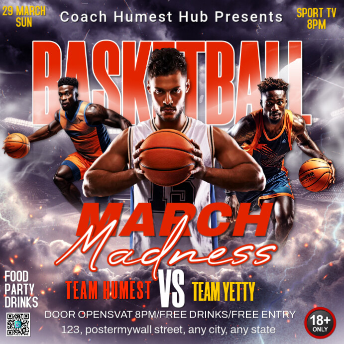 Copy of March Madness Design | PosterMyWall