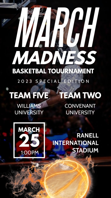 March Madness Template | PosterMyWall