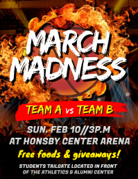 MARCH MADNESS FLYER Template | PosterMyWall