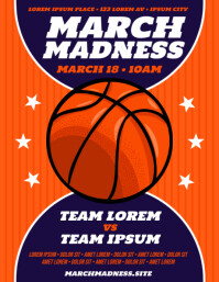 MARCH MADNESS FLYER Template | PosterMyWall