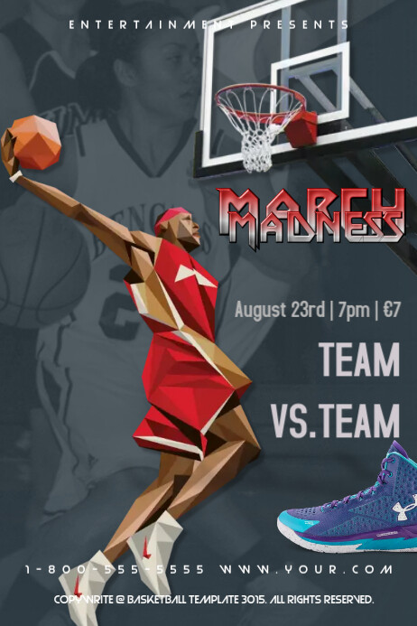 March Madness Template | PosterMyWall